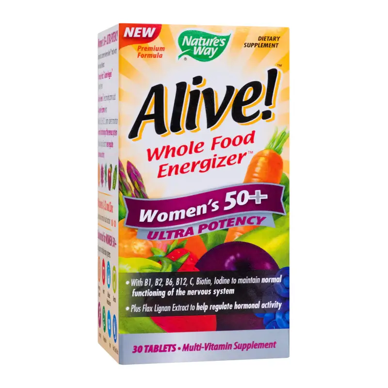 Alive femei 50+ ultra, 30 de tablete, Natures Way, Secom