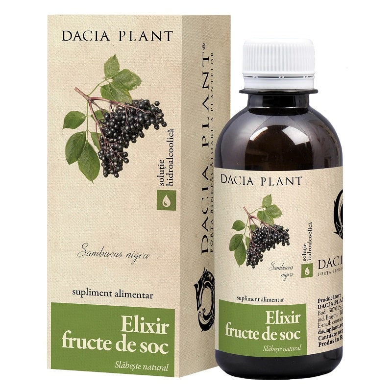 Elixir de soc, 200 ml, Dacia Plant