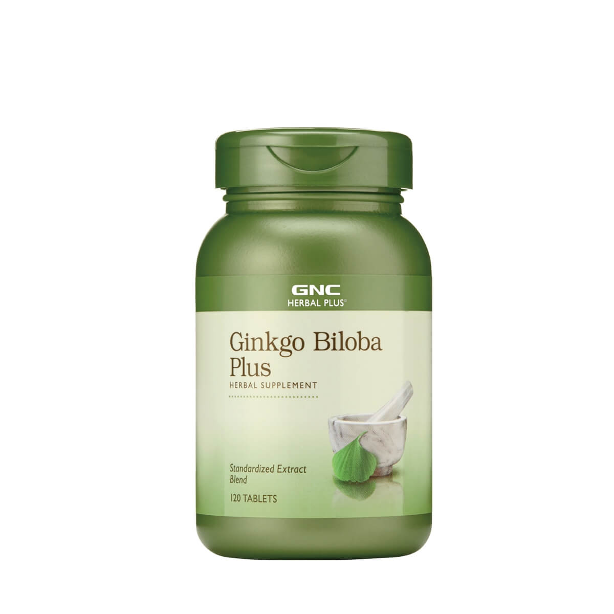 Herbal Plus Ginkgo Biloba Plus, 120 comprimate, GNC
