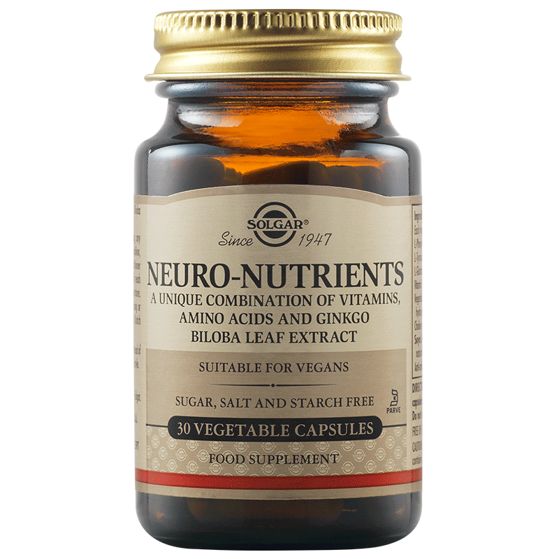 Neuro-Nutrients, 30 capsule, Solgar