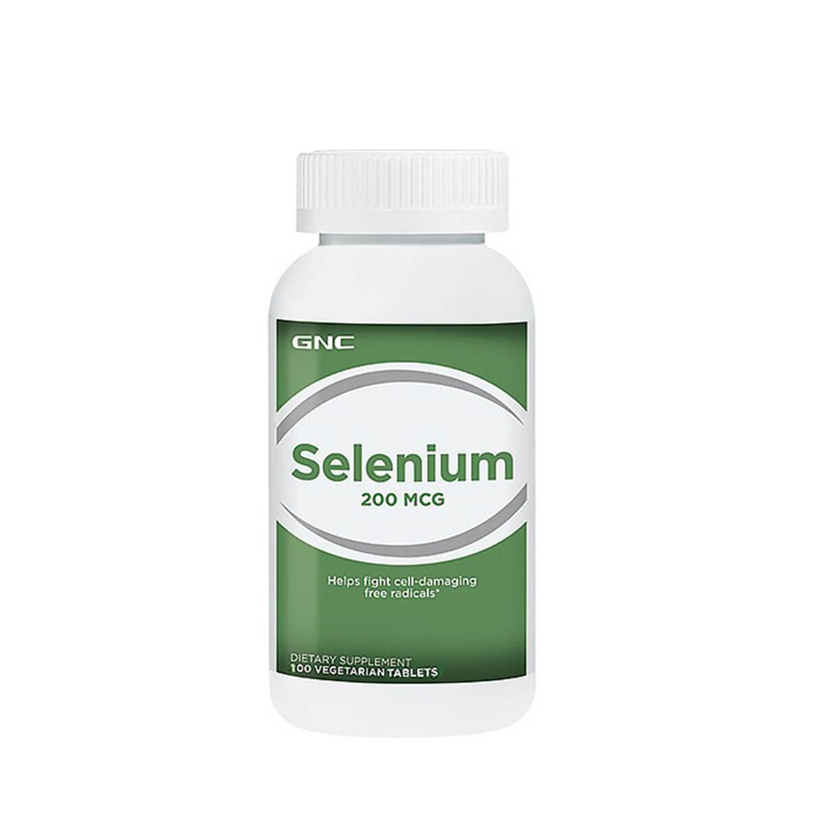 Selenium 200 Mcg, Seleniu Natural, 100 comprimate, GNC