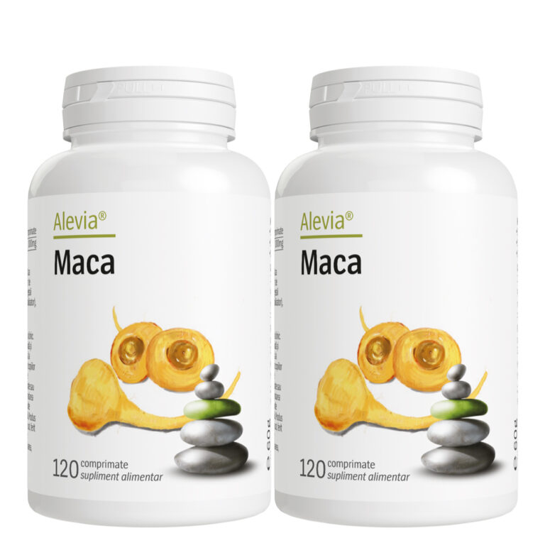 Maca Pachet, 120 + 120 comprimate, Alevia